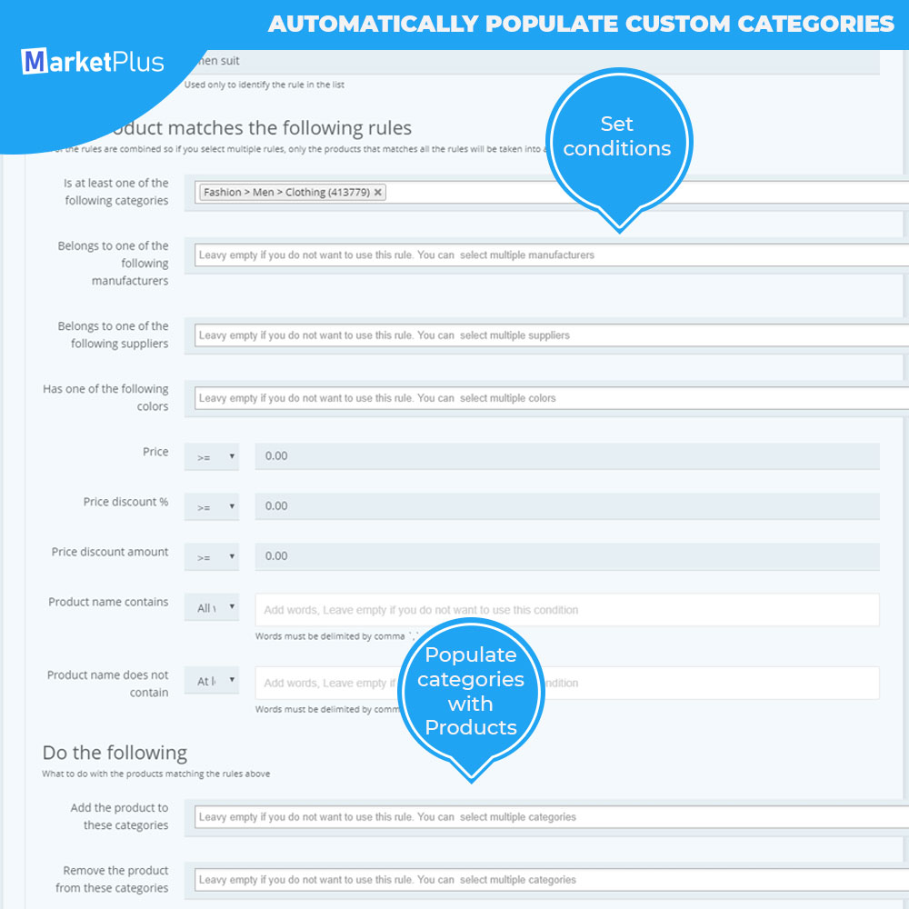 MarketPlus.io - The ultimate feed based affiliate store builder